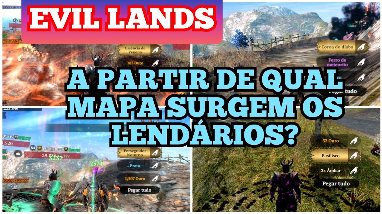 Evil Lands - dúvida - a partir de qual mapa começa a ganhar os ...