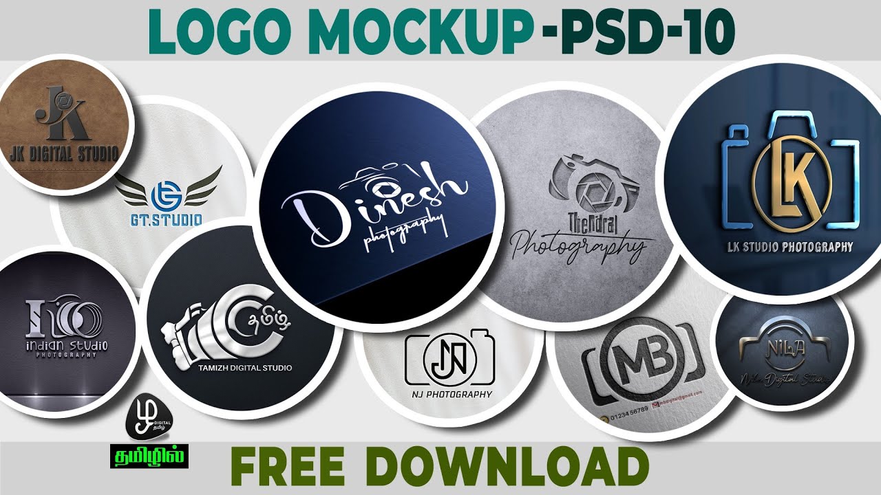 free logo mockup psd template logo mockup free download logo design ...