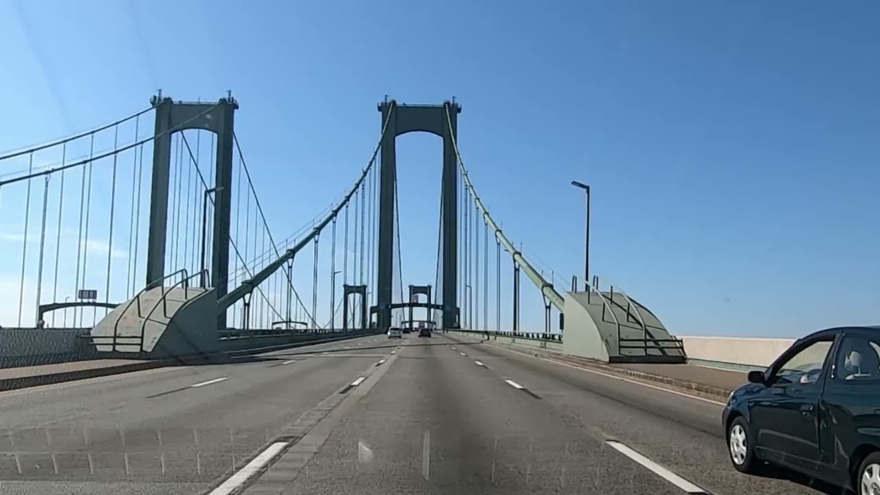 Interstate 295 Southbound - Delaware Memorial Bridge - YouTube
