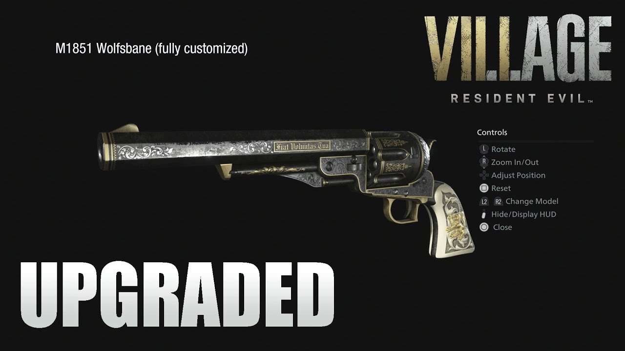 M1851 WOLFSBANE MAGNUM - Fully Upgraded Instructions Guide | Resident ...