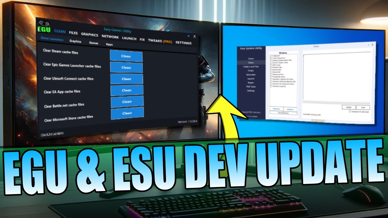 Easy Gamer Utility and Easy System Utility Dev Update #1 - YouTube