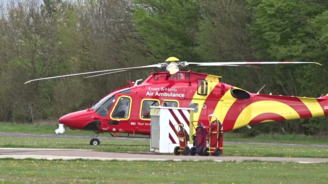 EHAA | Air Ambulance Take-off , The Air Ambulance Service Helimed 07 ...