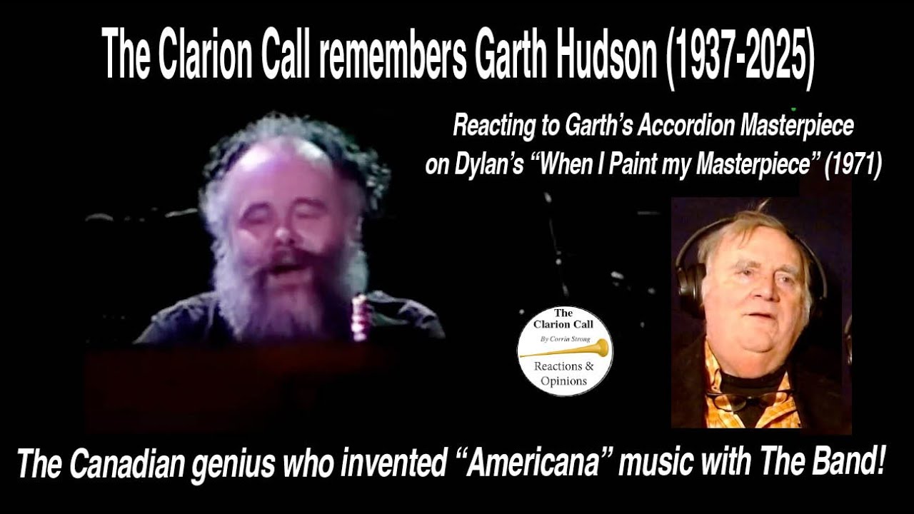 Remembering Garth Hudson' and his accordion masterpiece! Reacting to ...