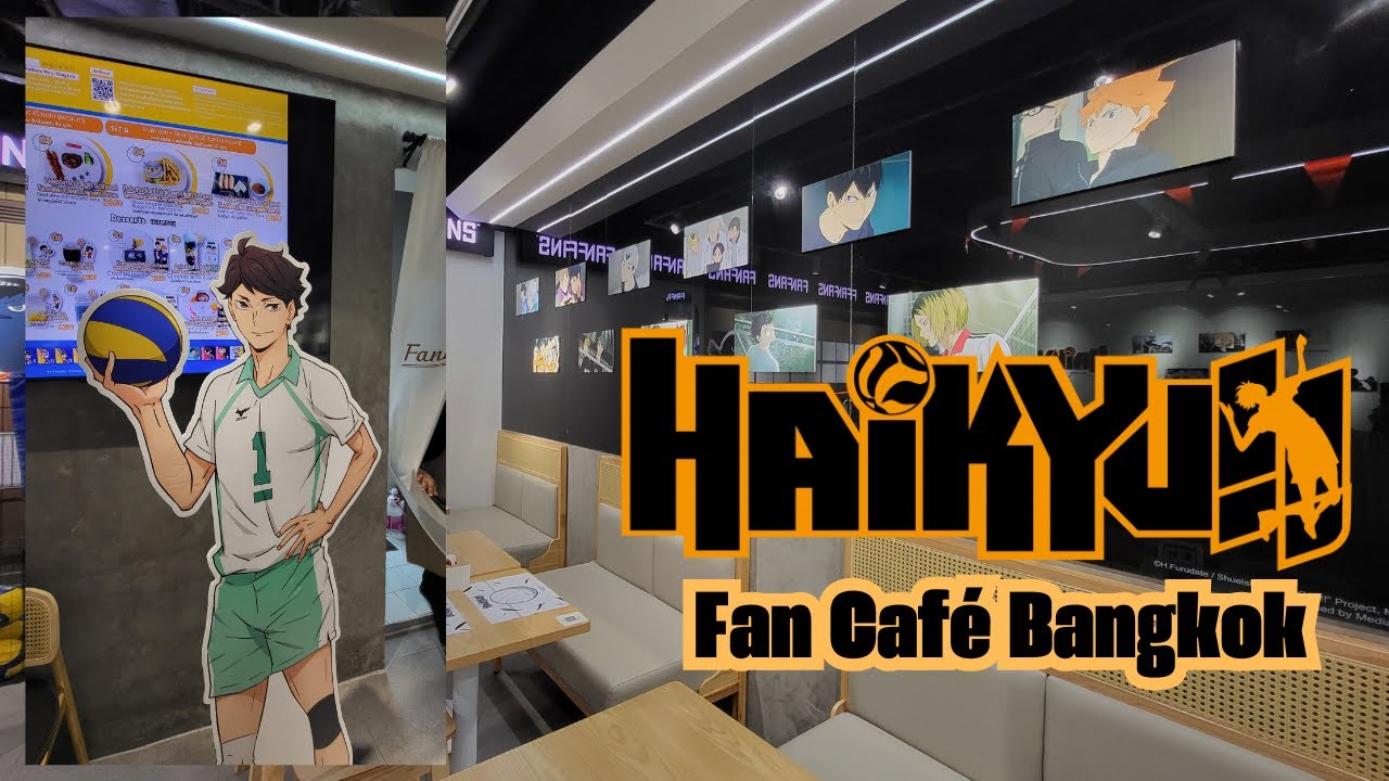 Haikyuu Fan Cafe Bangkok - YouTube