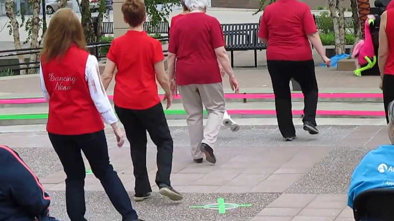 Senior Line Dance Recital 1 - YouTube