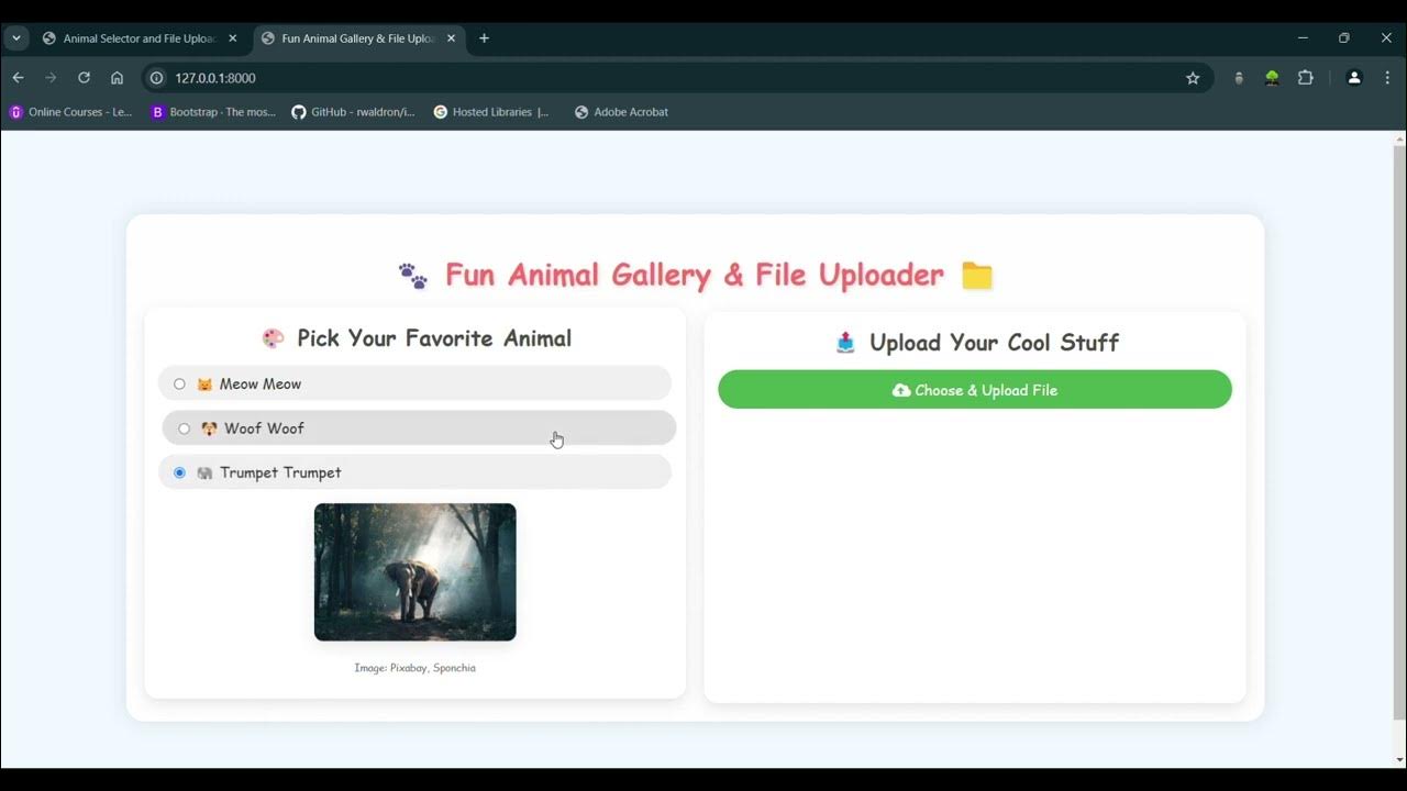 Interactive Web App Tutorial: FlaskAPI vs FastAPI for Dynamic Content & File Handling - YouTube