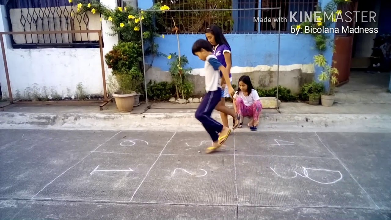 Best outdoor game: Step (Laro ng mga batang 80's and 90's part2) - YouTube