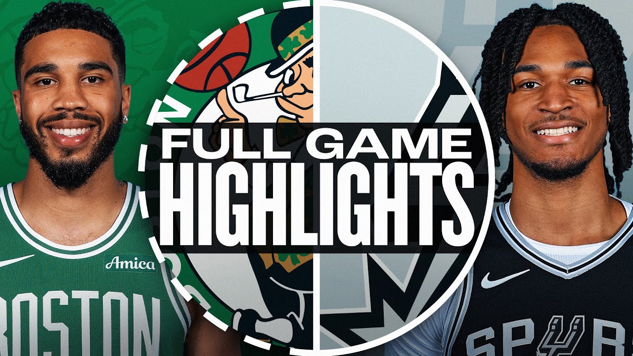 Game Recap: Celtics 121, Spurs 111 - YouTube