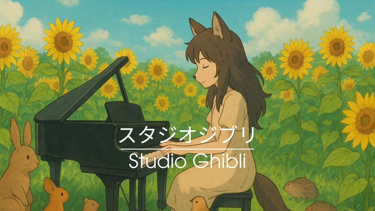 Relaxing Ghibli Piano Ambience – Calm Music for Reading & Reflection ...