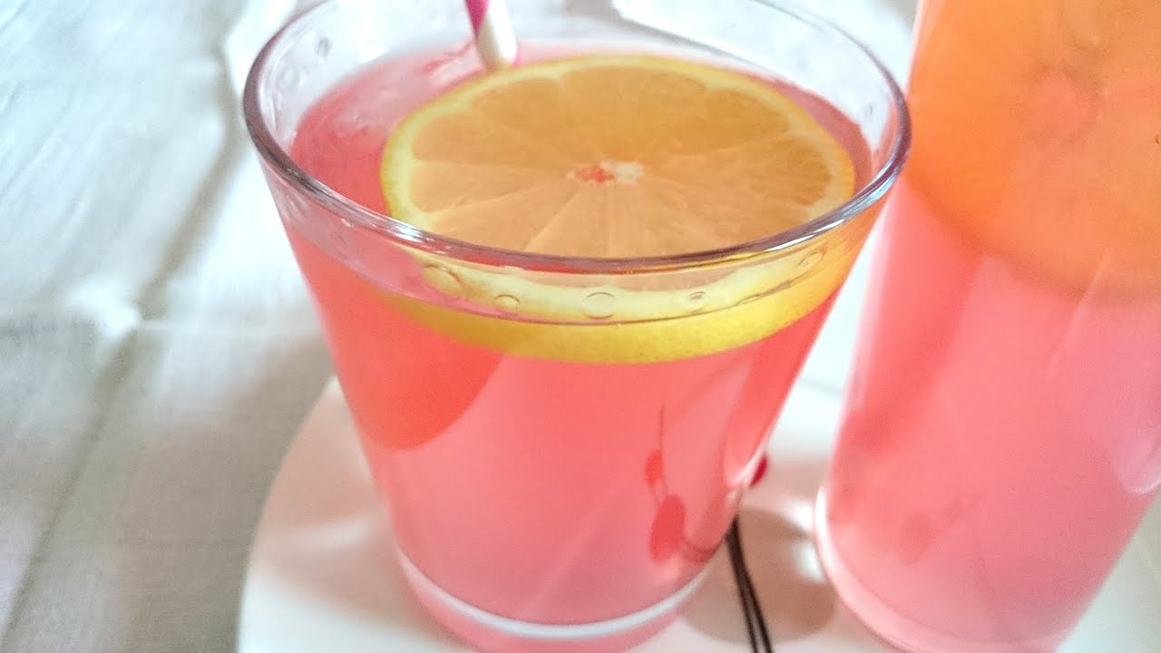 Pink Lemonade o Limonada Rosa Postres Mil - YouTube