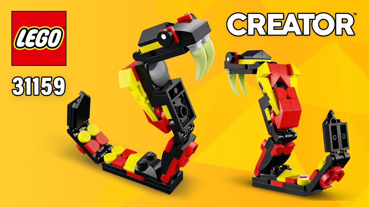 LEGO Snake (31159) from Creator 3in1 Wild Animals: Surprising Spider ...
