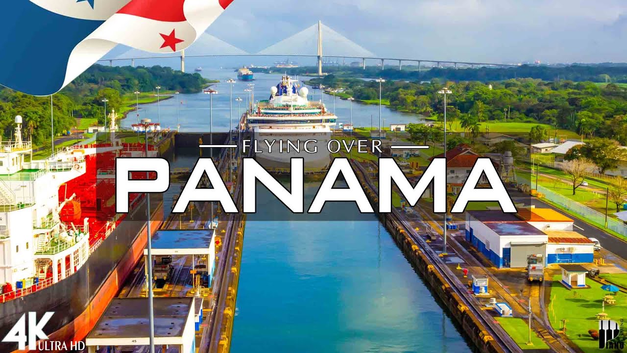 FLYING OVER PANAMA (4K UHD) - Wonderful Natural Landscape With Calming ...