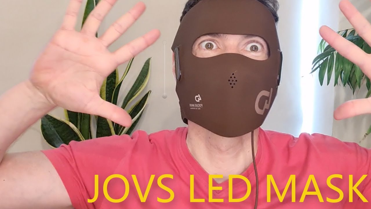 Jovs 4D Focus Mask Review - New Generation LED light. - YouTube