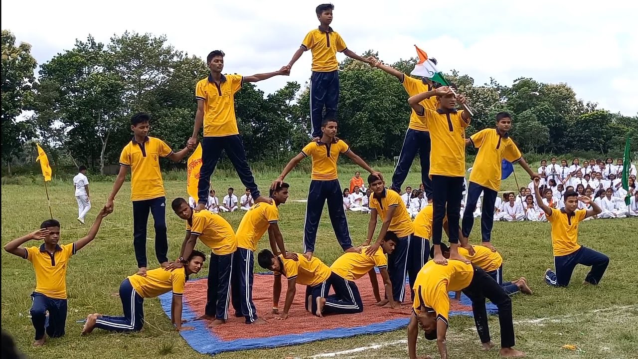 Jnv sitamarhi, pyramid formation and yoya demonstrations on ...