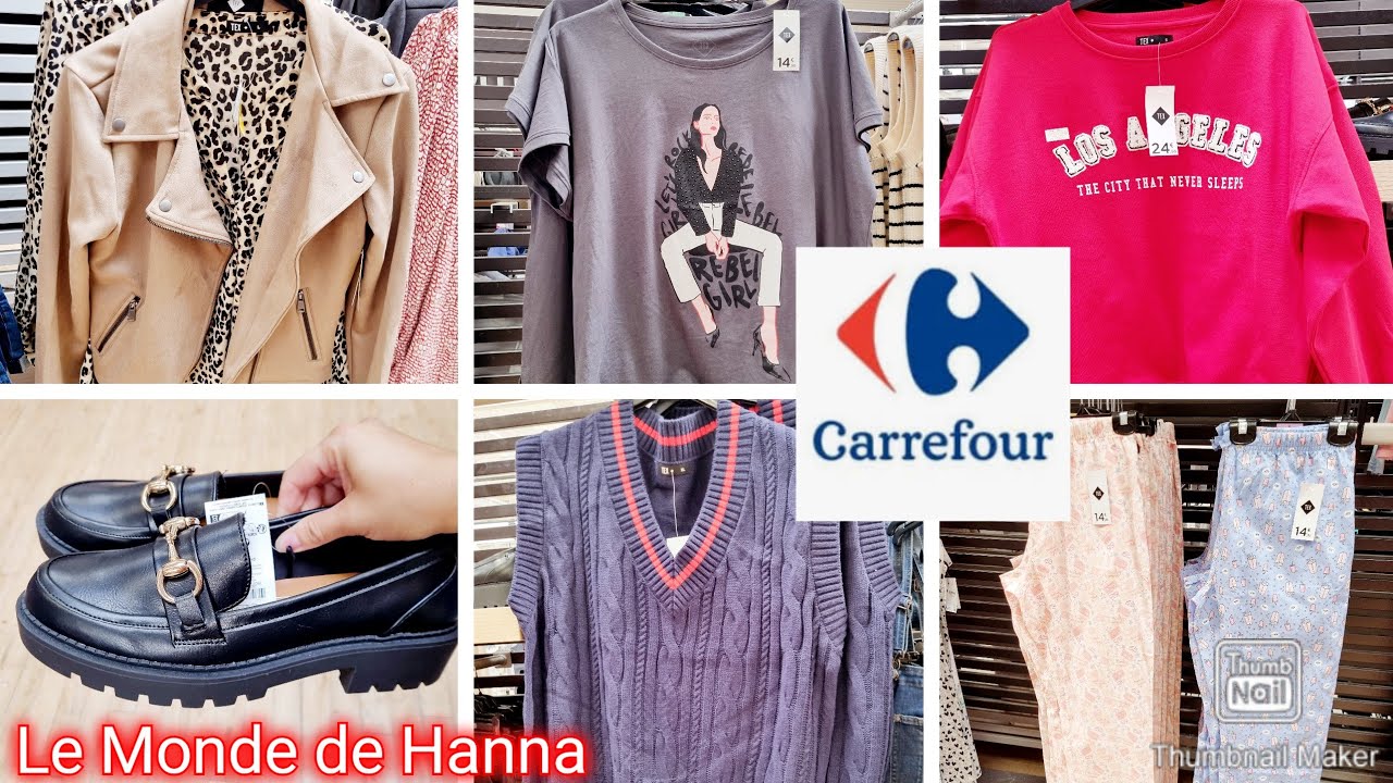 CARREFOUR FRANCE 28-08 NOUVELLE COLLECTION FEMME 🚺 - YouTube
