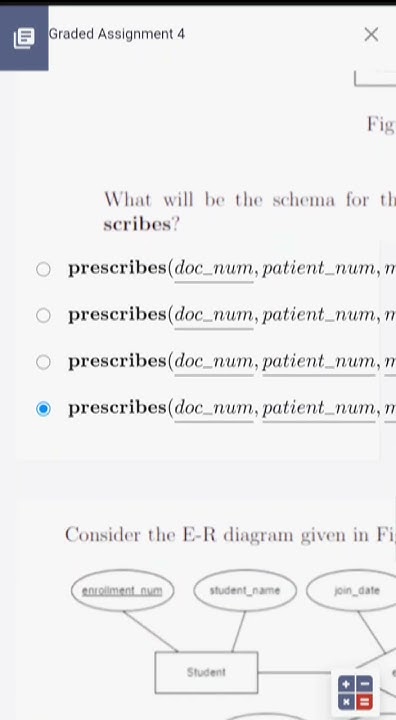 IITM DBMS GRADED ASSIGNMENT WEEK 4 PART 2 - YouTube