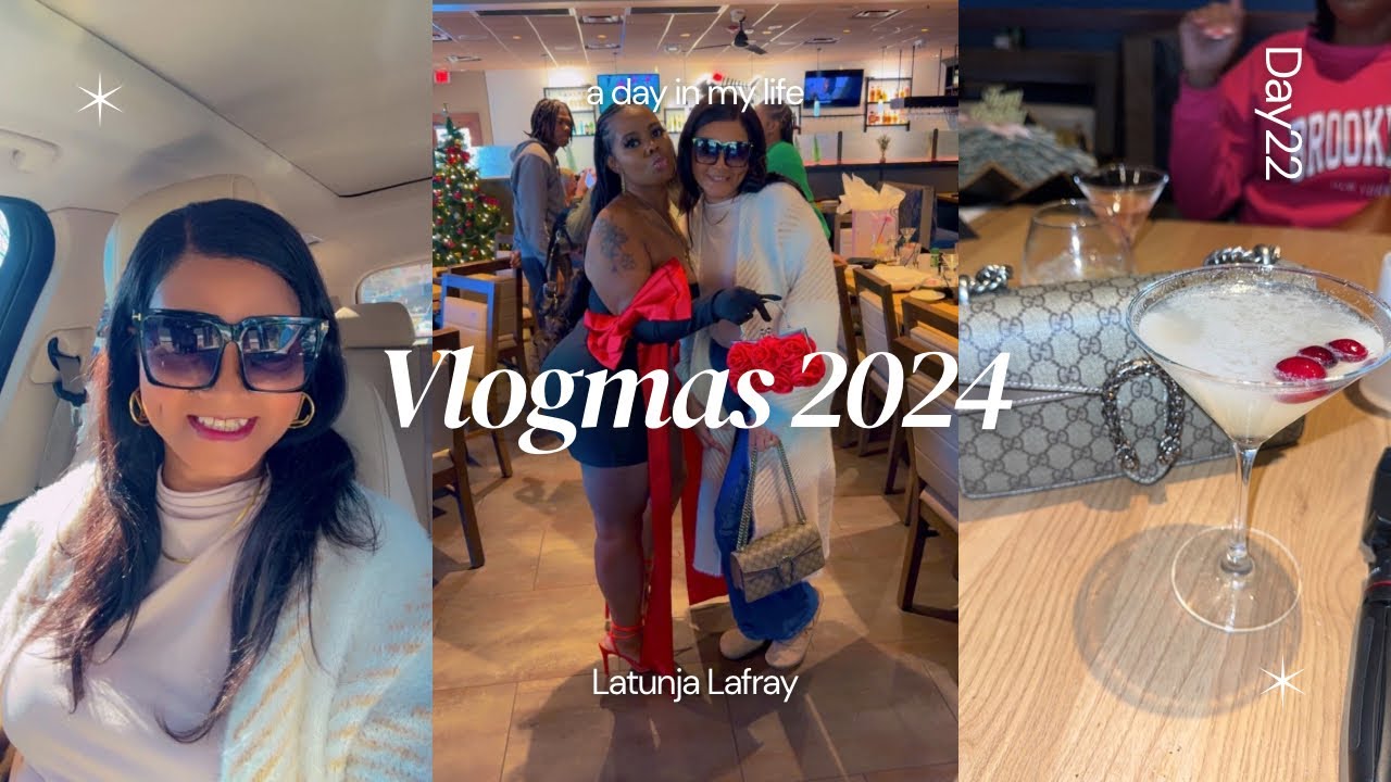 Vlogmas Day 22: Birthday Brunch + I Did It..My Hair - YouTube