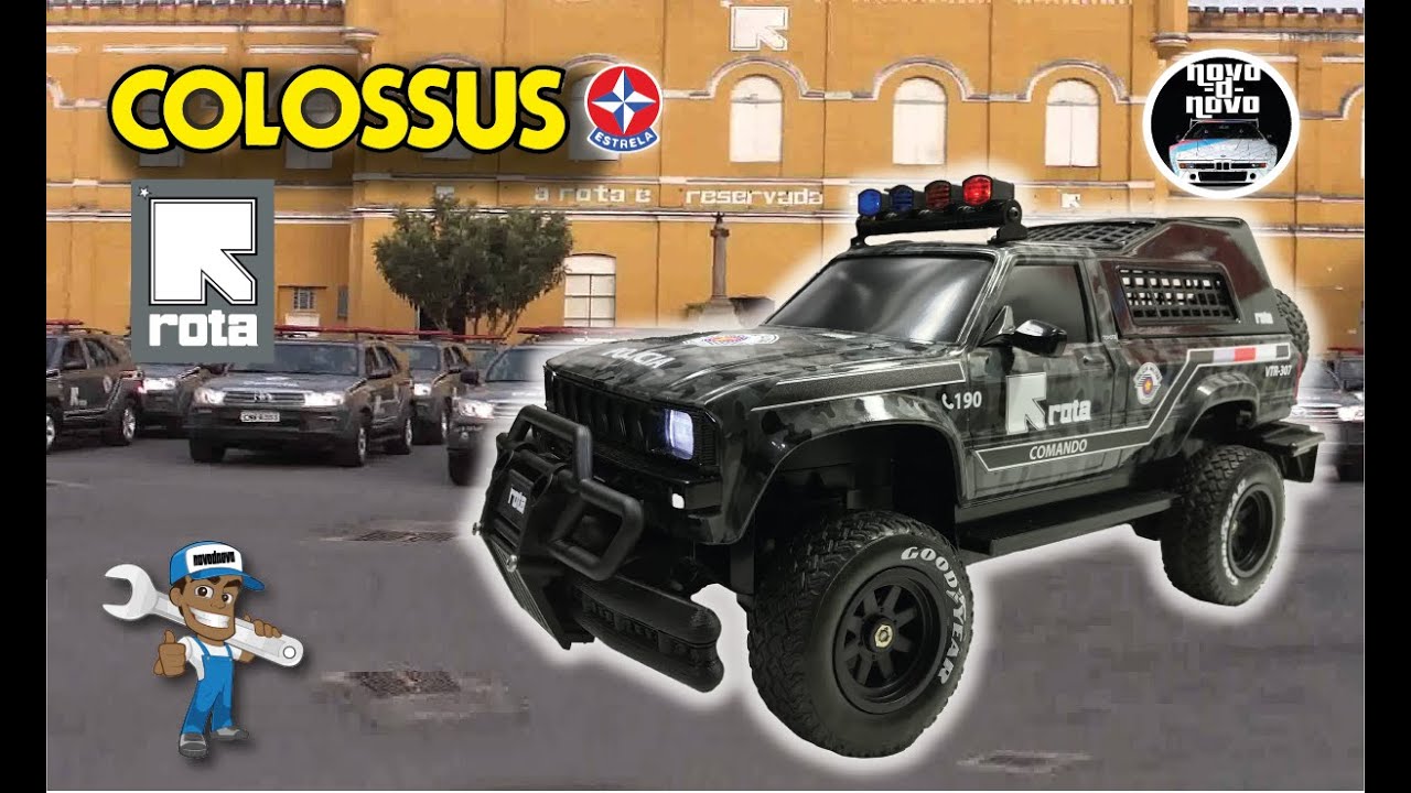 Colossus ESTRELA viatura de ROTA + Comandos em Ação! - YouTube