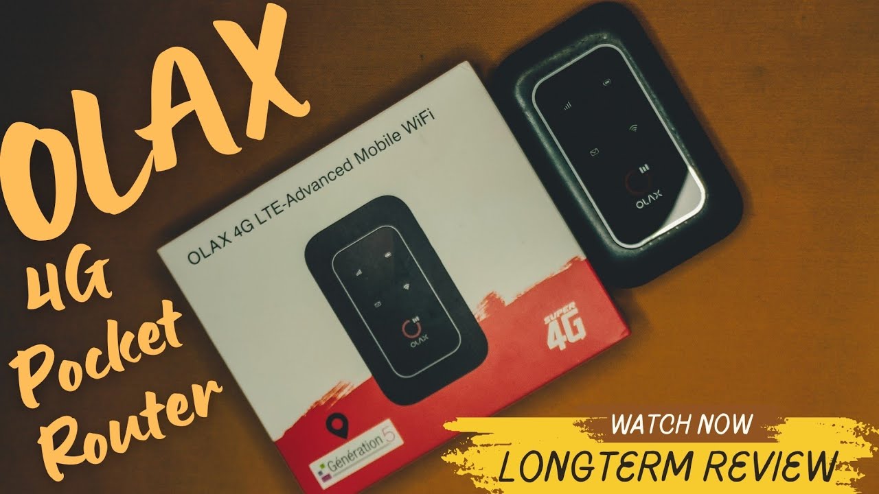 OLAX 4G 150Mbps WIFI Pocket Router long term user review - YouTube