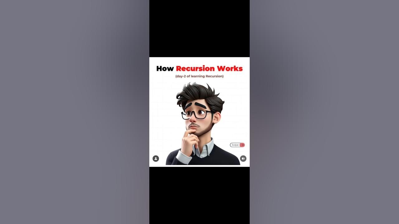 Know how recursion works!#shorts #viralvideo #coding #recursion #codingtips #codingtricks #code ...