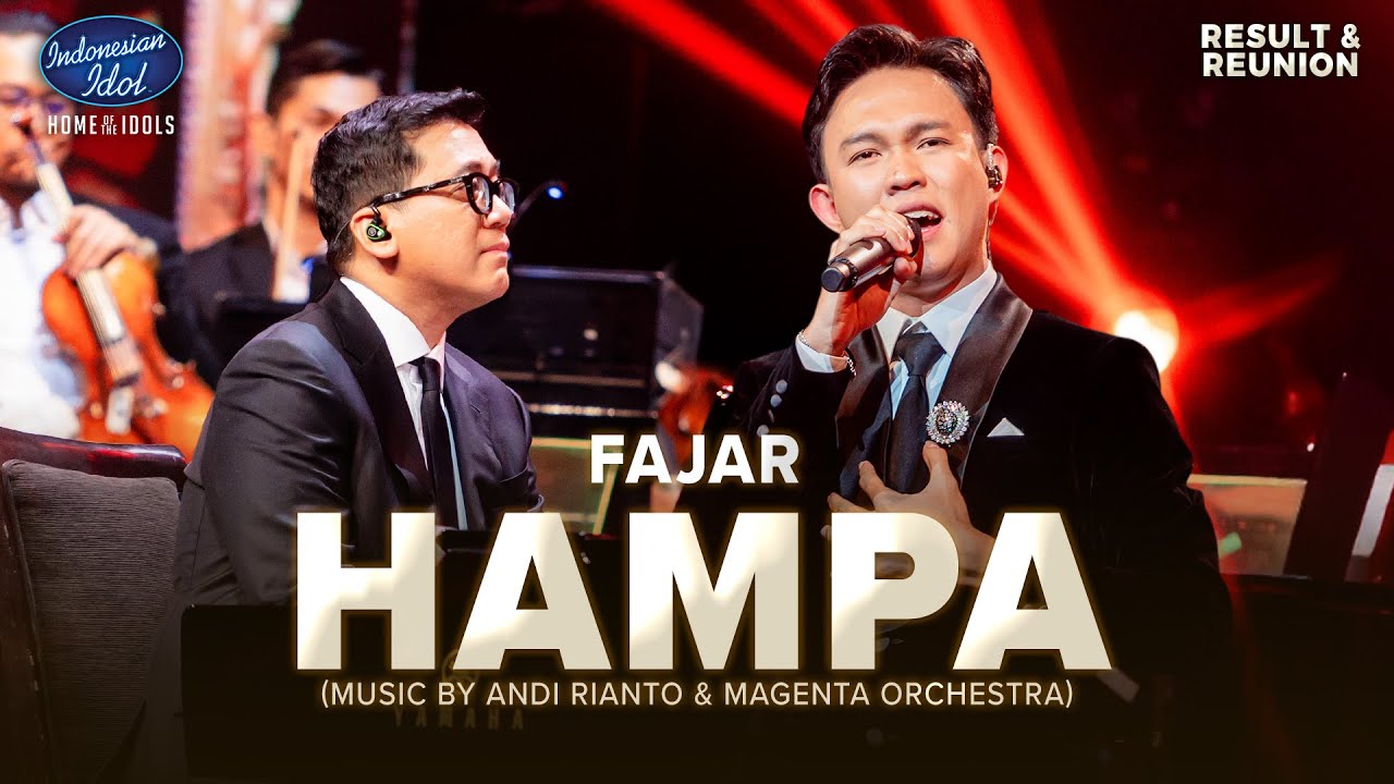 FAJAR X ANDI RIANTO - HAMPA (Ari Lasso) - RESULT & REUNION - Indonesian Idol 2025 - YouTube