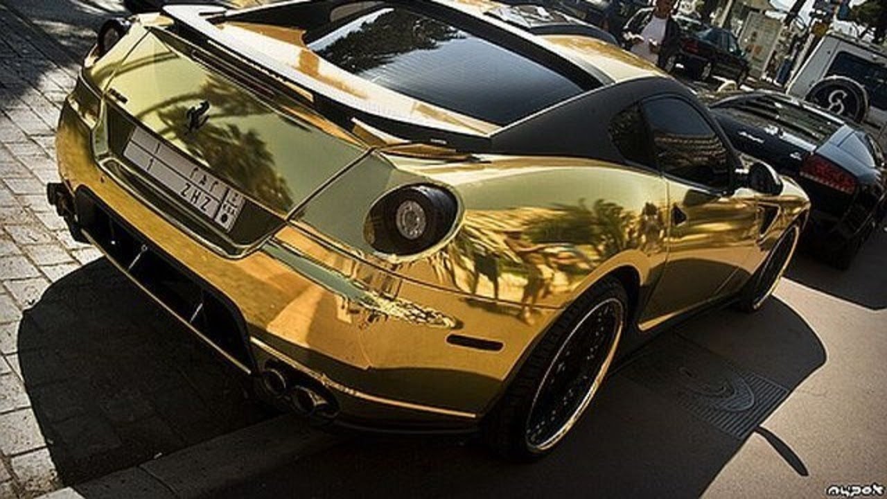 Gta 5 Gold Ferrari 599 mod vs Ferrari 360 oi3 FiveM - YouTube