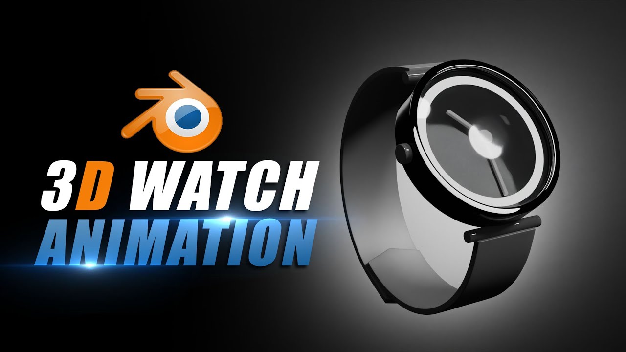 3D Watch Animation | Product Animation in Blender - YouTube