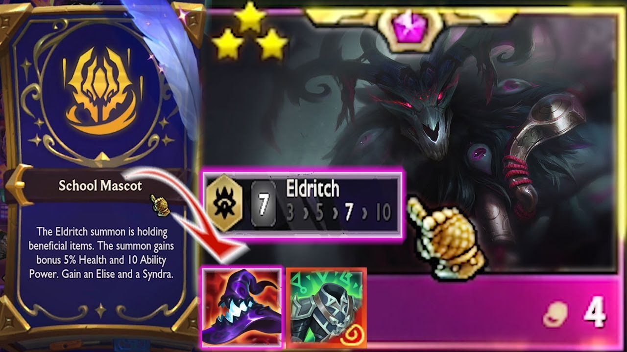 Bear Grant Item From School Mascot 7 Eldritch Set 12? | TFT SET 12 ...