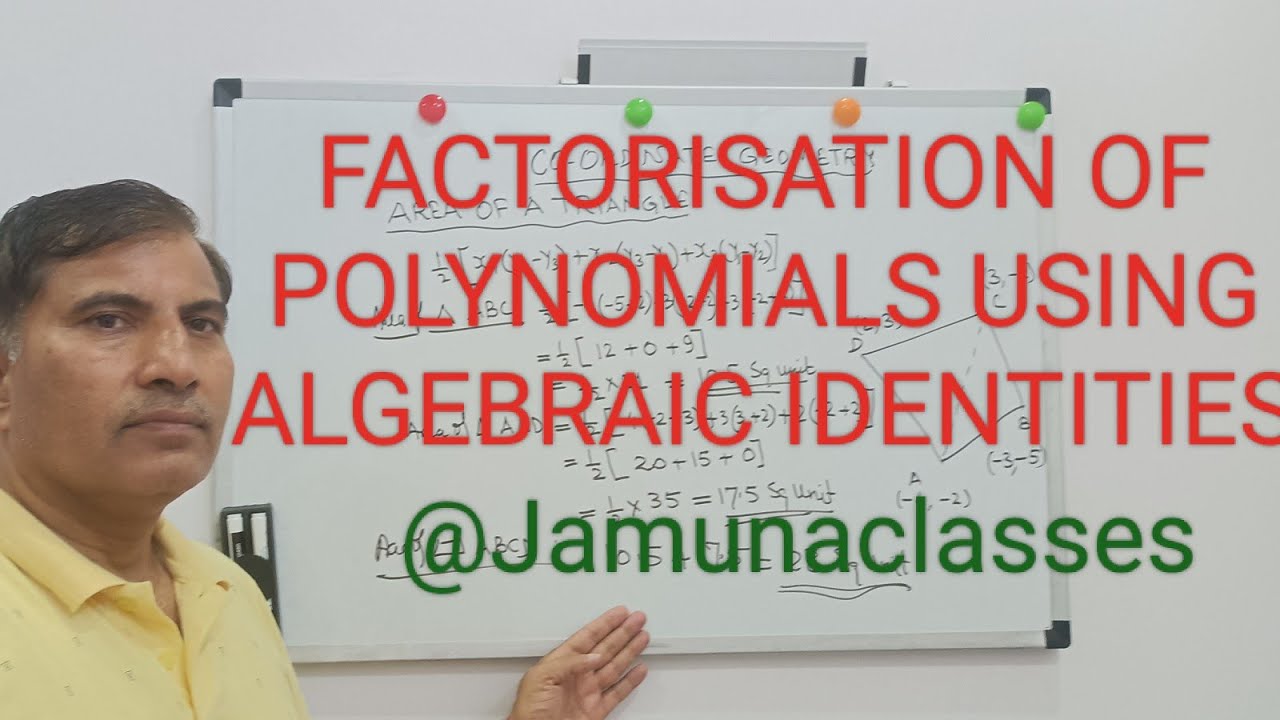 Factorisation of Polynomials using algebraic identities - YouTube