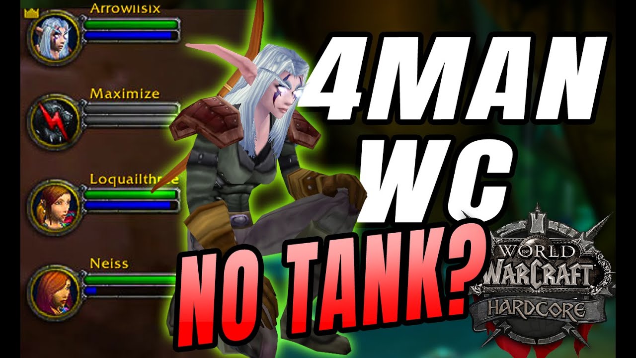 HOW TO WAILING CAVERNS WITHOUT A TANK IN HARDCORE CLASSIC WOW. - YouTube