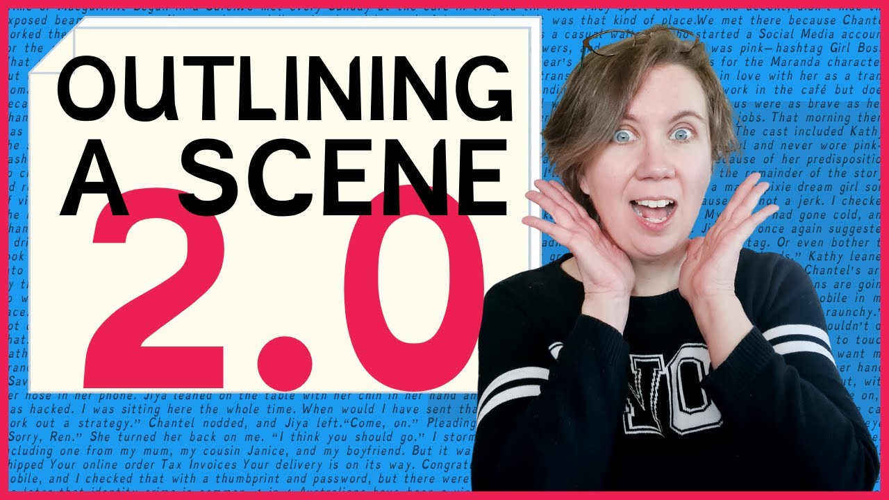 How to Outline a Scene In 10 Minutes | writing tips - YouTube