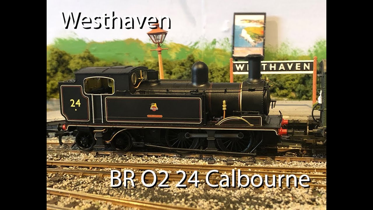 British Railways O2 24 Calbourne in Westhaven - YouTube