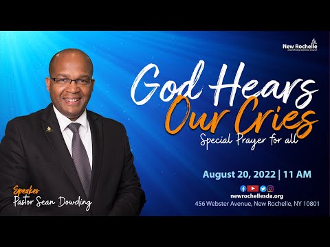 Sean Dowding, "God Hears Our Cries," Worship Experience - YouTube