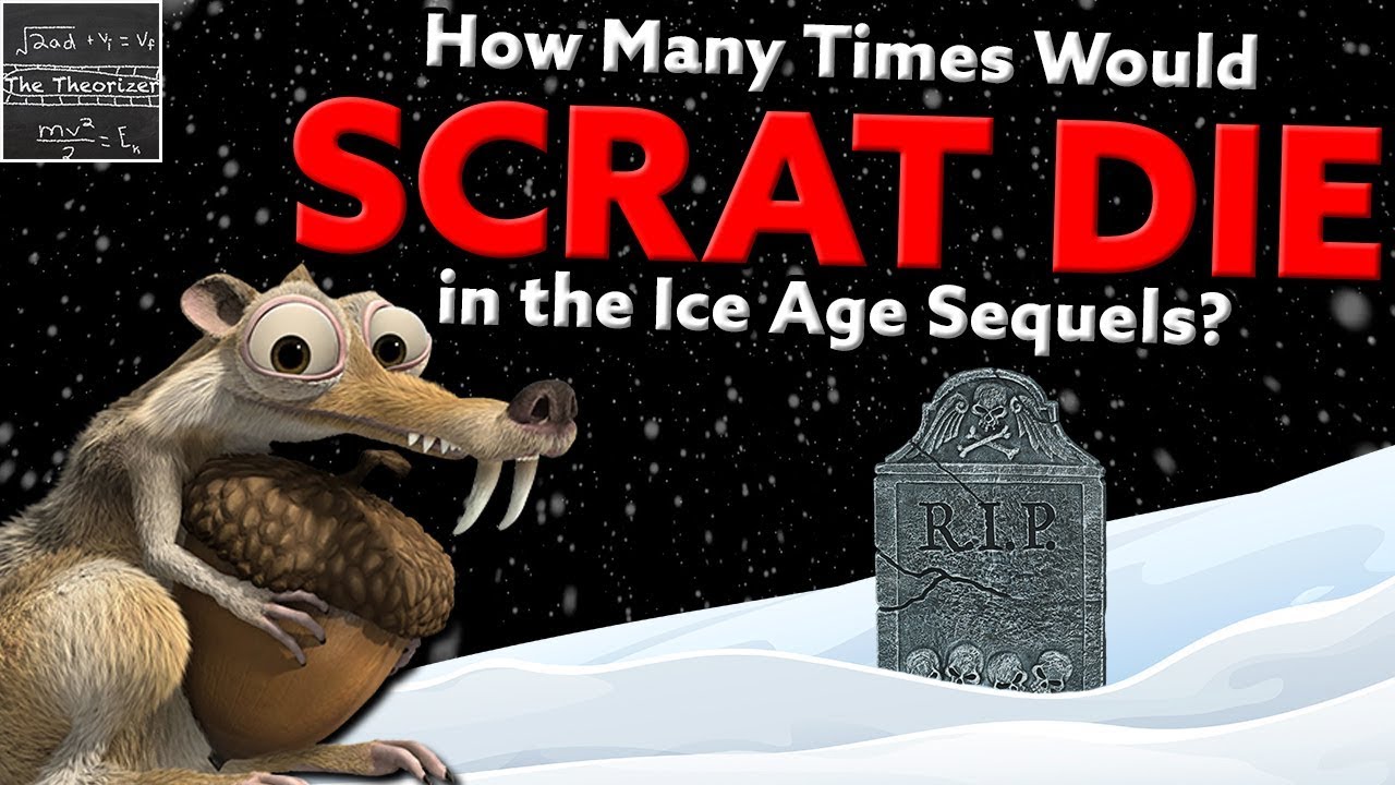 SCRAT: How Many Times Would He DIE in the Ice Age Sequels? - YouTube