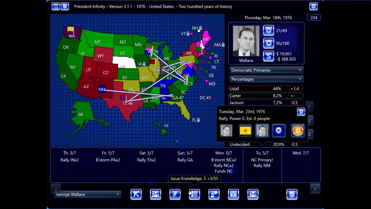 President Infinity 1976 - George Wallace (Part 3) [ENG] - YouTube