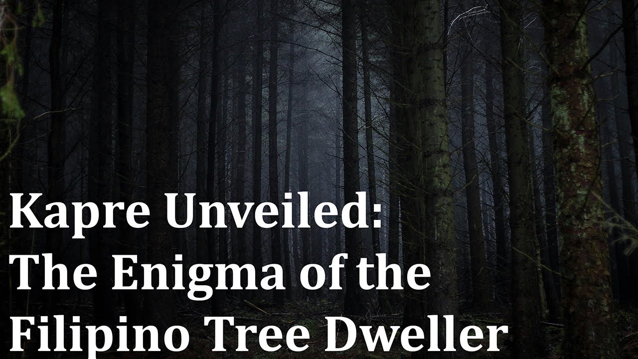 Kapre Unveiled: The Enigma of the Filipino Tree Dweller - YouTube