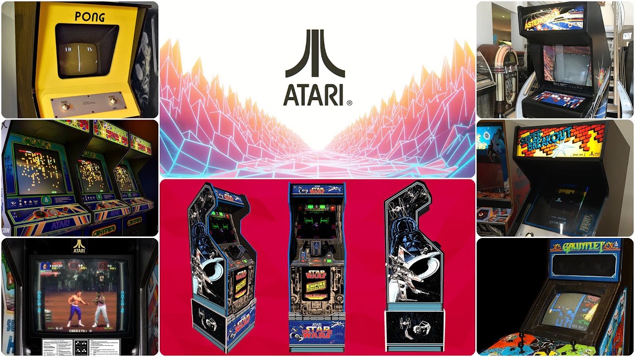Borsuk Retro Gry TV: ATARI AUTOMATY ARCADE - Przegląd Gier Arcade Firmy ...