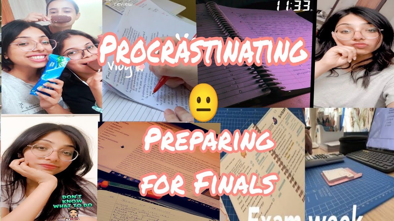 Last few days of last semester🥲//Final Exam week🎙️📒//Part-1 - YouTube