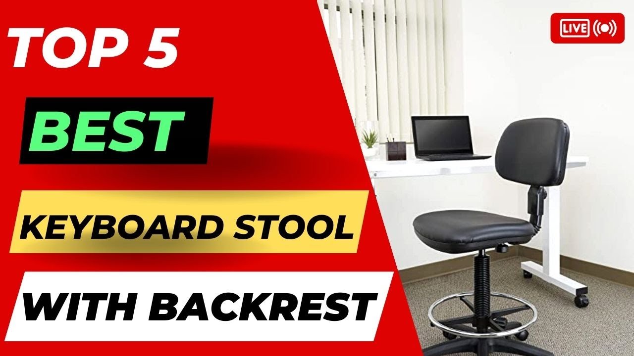 Top 5 Best Keyboard Stool with backrest - YouTube