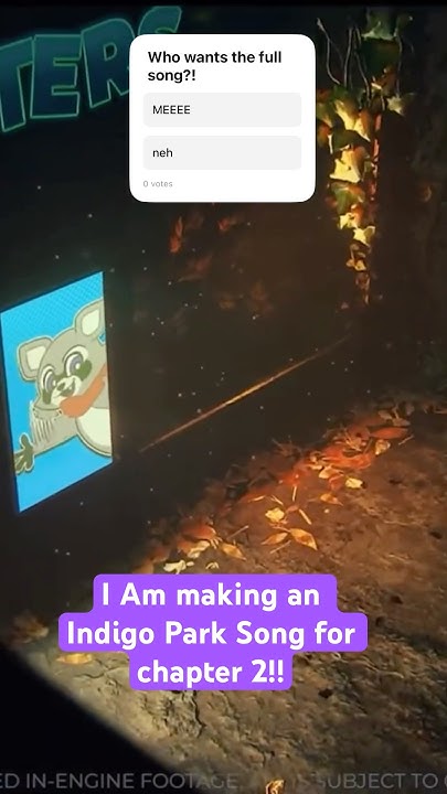 I AM MAKING AN INDIGO PARK CHAPTER 2 song!! #indigopark - YouTube