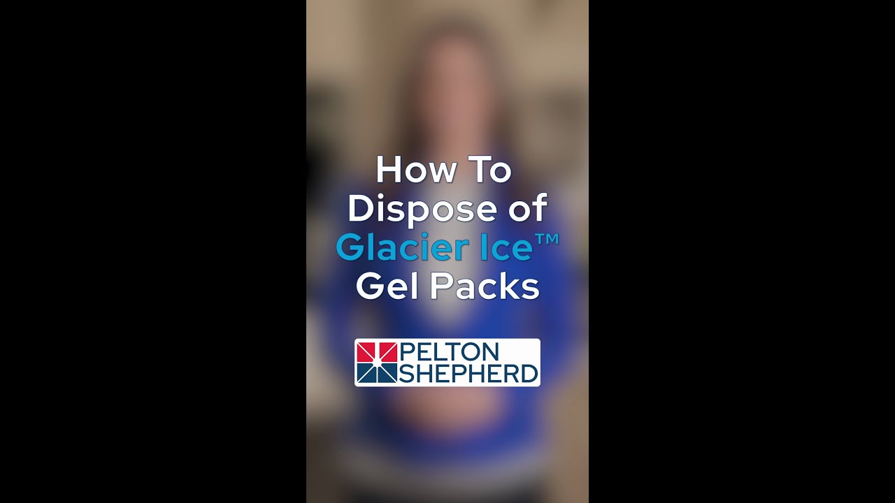 How to Dispose of Glacier Ice(tm) Gel Packs - YouTube