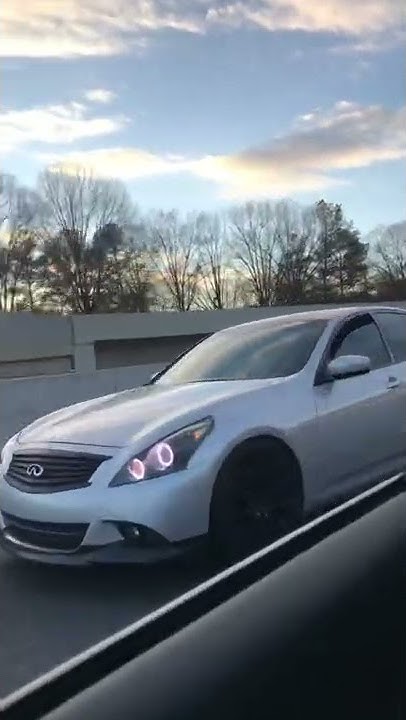 Infiniti G37 Sedan Tuned Single Exit Exhaust Pops & Flames - YouTube