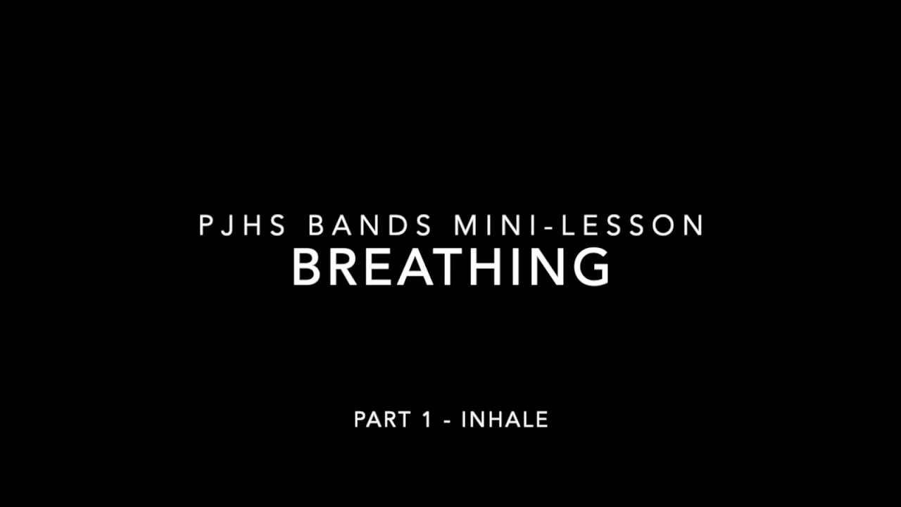 PJHS Band Breathing - YouTube