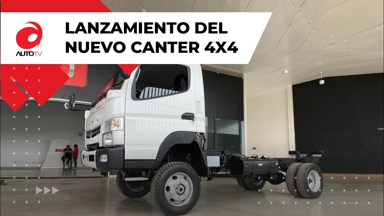 Lanzamiento: Nuevo Canter 4x4, un camión para llegar hasta donde ningún ...