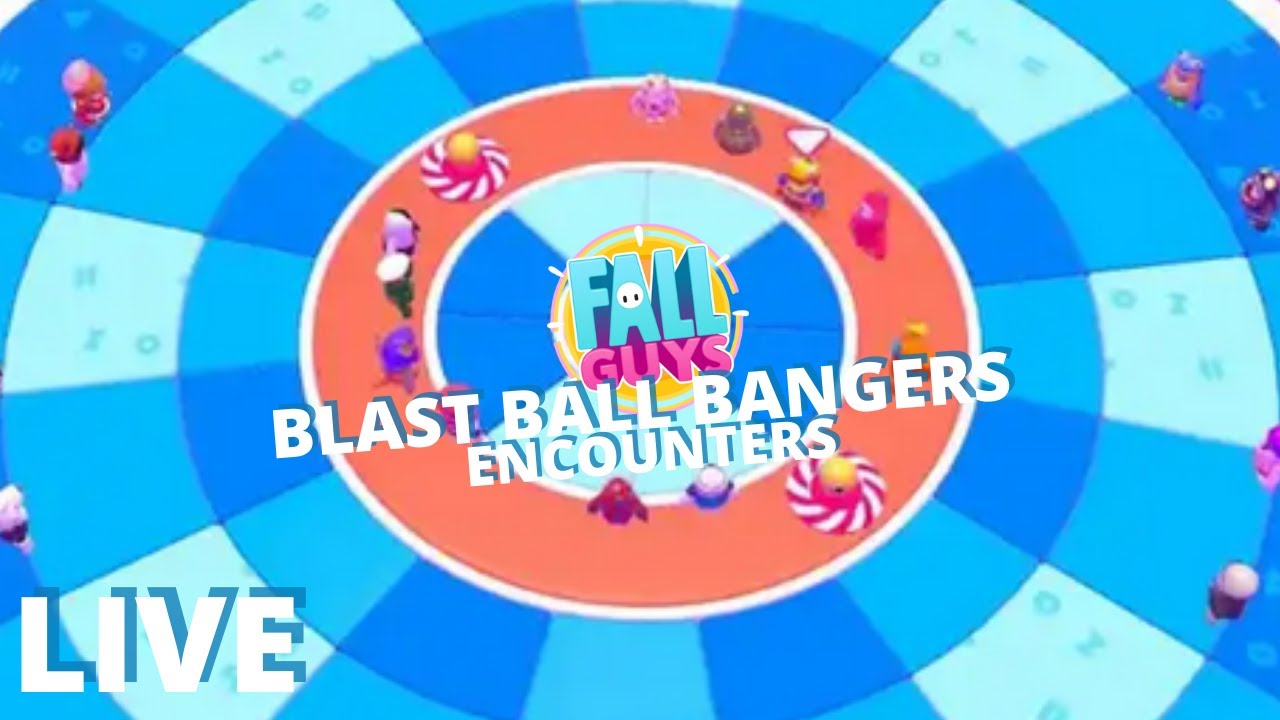 FALL GUYS LIVE | CUSTOM LOBBIES | BLAST BALL BANGERS ENCOUNTERS | LIVE ...