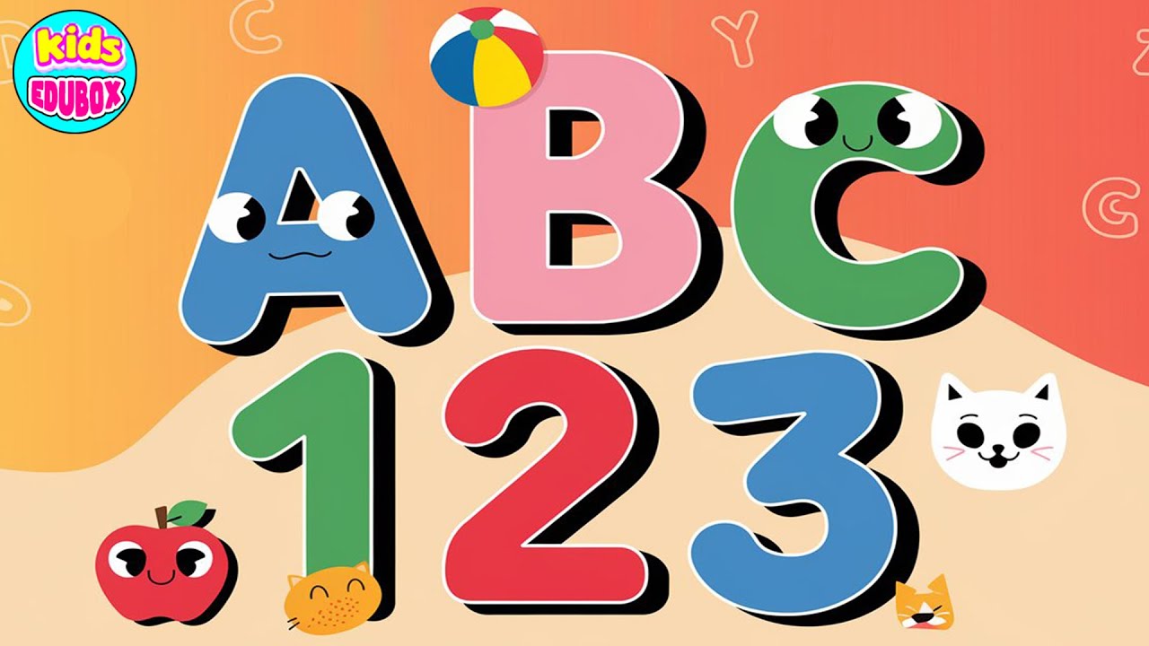 ABC & 123 Learning Videos For Preschool | ABC And One Two Three | ABC ...