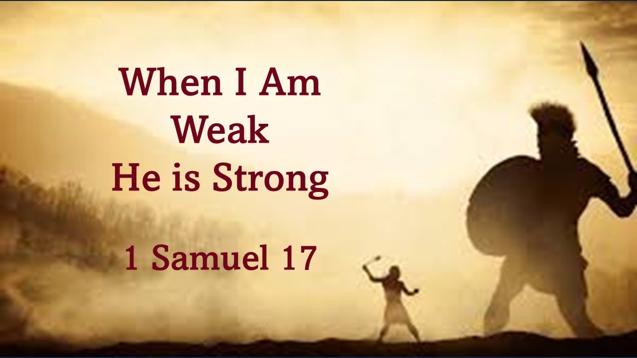 When I Am Weak He is Strong - YouTube
