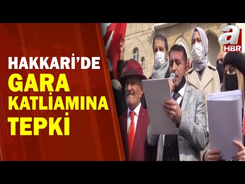 13 Kişiyi Şehit Eden PKK'ya Karşı Tepki Yürüyüşü Düzenlendi / A Haber | A Haber