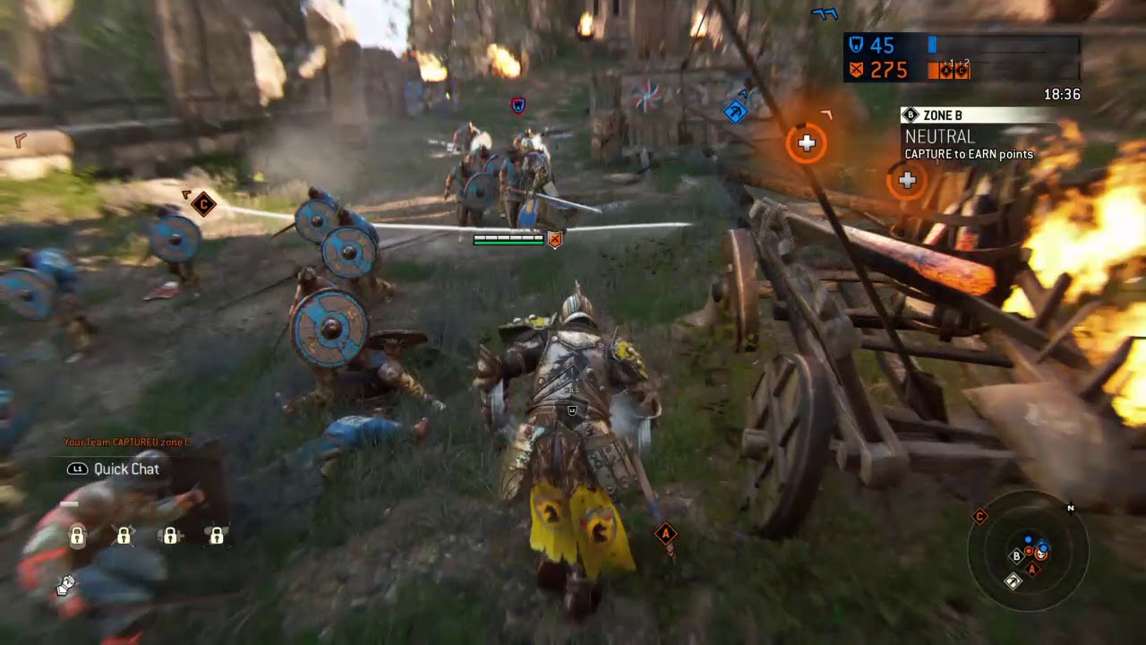 For Honor Dominion on Sentinel Map with Lawbringer - YouTube