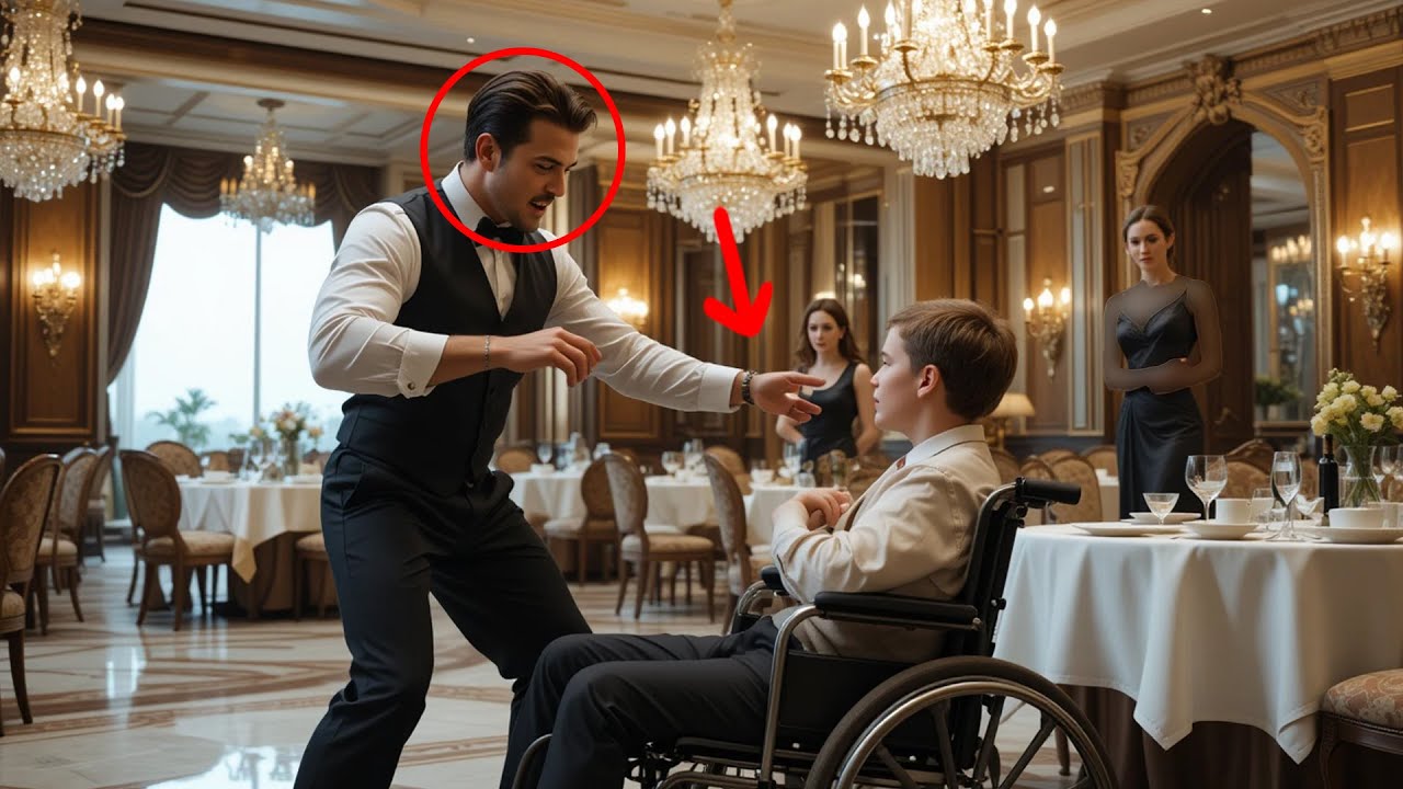 "Billionaire Mom Sees Poor Waiter Stand Up for Her Disabled Son – You ...